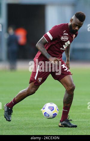 Nicolas Nkoulou (Torino FC) during the Serie A football match between ...