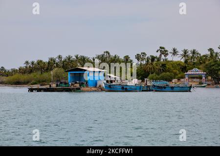 Harbour on Analaitivu Island in the Jaffna region of Sri Lanka. (Photo by Creative Touch Imaging ...