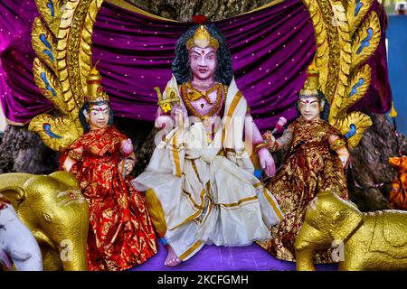 Ayyanar Kovil (Aiyanar temple) located on Analaitivu Island in the ...