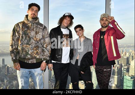 Cheat Codes and Dixie D'Amelio at the Empire State Building Grand ...