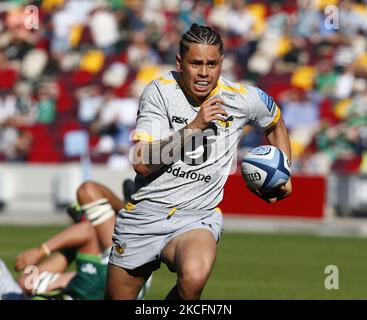 Jacob Umaga of Wasps RFC during Gallagher Premiership between London ...