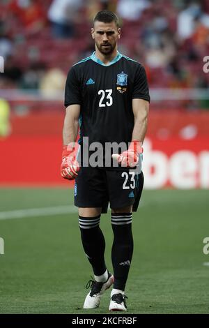 Unai Simon of Athletic Bilbao during the La Liga match between Sevilla ...