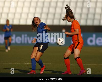 Annamaria Serturini during friendly match match between Italy v Holland ...