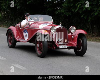 AXEL MARX (CH) ALFA ROMEO/6C 1500 SUPER SPORT BRIANZA (1929) during the ...