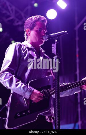 Dorian performs at Las Noches del Botanico, on 27 June, 2021 in Madrid ...