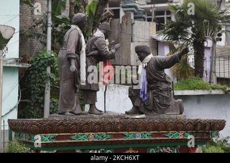 The Statue of Unity located at Kabi Longstok, Sikkim, India, on ...