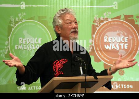 David Suzuki, environmentalist and Nature of Things host, speaks at ...