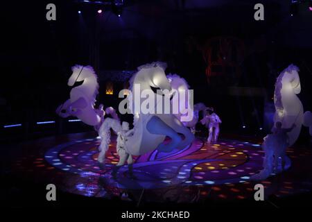 Gala performance Bardum El Show inside the Circo Atayde Hermanos ...