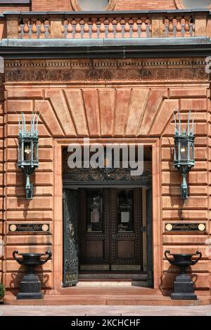 Hiram Walker and Sons Canadian Club main building in Windsor, Ontario ...