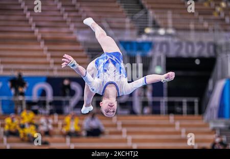 July 27, 2021: Vladislava Urazova of Russian Olympic Committee {during ...