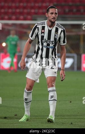 Adrian Rabiot in action during the Pre-season friendly match between AC ...