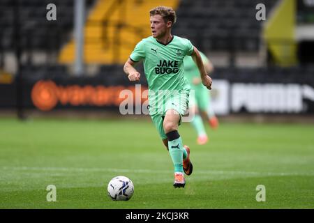 Matt Palmer of Notts County in action during the Sky Bet League 2 match ...