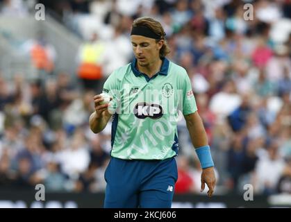 Tom Curran of Oval Invincibles during The Hundred between Oval ...