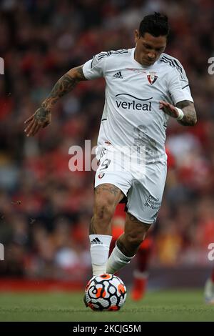 Chimy Avila of CA Osasuna during the La Liga match between Villarreal ...