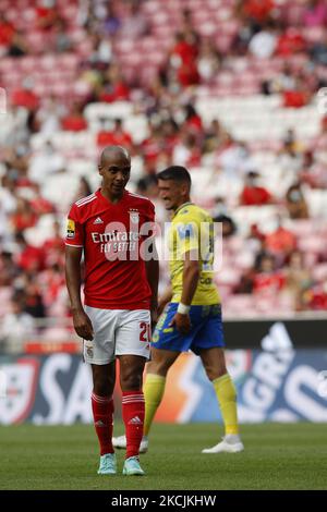 João Mário in action during the game for Liga NOS between Belenenses ...