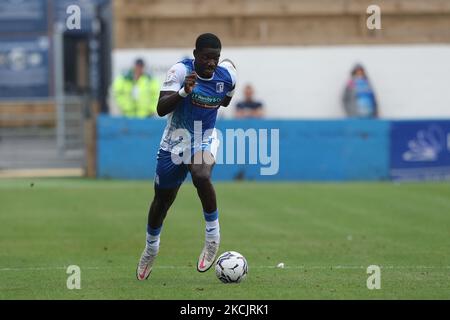 Barrow's Festus Arthur during the Sky Bet League 2 match between Barrow ...