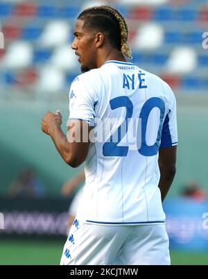 Florian Aye (Brescia FC) during the Italian soccer Serie B match ...
