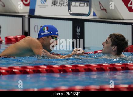 August 26, 2021: Stefano Raimondi from Italy winning gold during ...