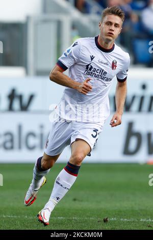 Mattias Svanberg of Bologna FC during the Coppa Italia match at Renato ...