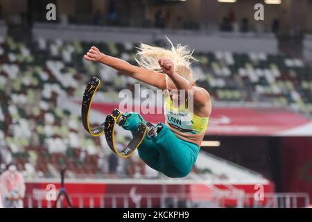02/09/2021 Tokyo, Japan. Vanessa Low (AUS) competes during Women’s Long ...