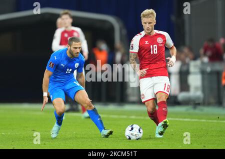 September 8, 2021: Daniel Wass of Denmark during Denmark against Israel ...