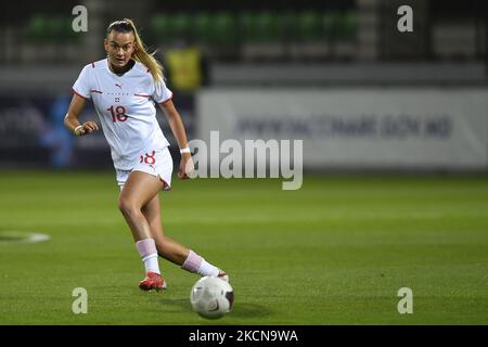 Riola Xhemaili during the FIFA Women's World Cup 2023, Qualifying Round ...