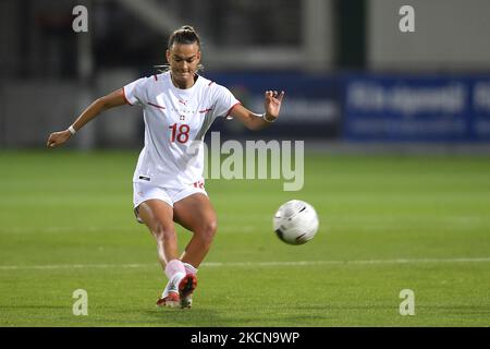 Riola Xhemaili during the FIFA Women's World Cup 2023, Qualifying Round ...