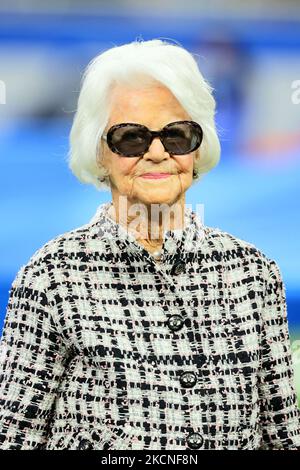 Martha Firestone Ford, Detroit Lions Owner and Chair Emeritus smiles ...