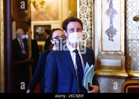 State Secretary for European Affairs Clement Beaune attends a session ...