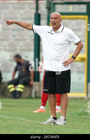 Salvatore Sullo head coach of Acr Messina during the Serie C match ...