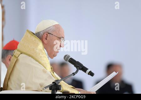 Bahrain. 05th Nov, 2022. Bahrain, 2022/11/5 .Pope Francis celebrates ...