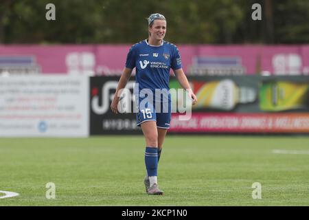 Durham Women's Dee Bradley during the FA Women's Championship match ...