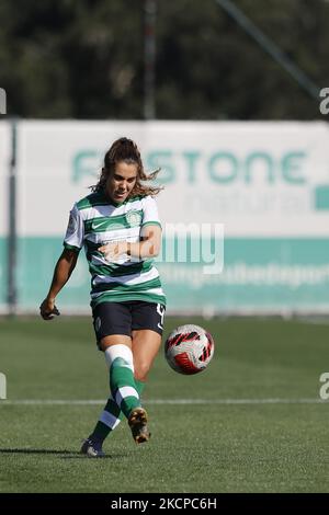 Mariana Rosa In action during the match for Liga BPI between Sporting ...
