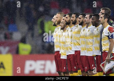 Varazdat Haroyan during the FIFA World Cup Qatar 2022 qualification ...