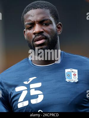 Barrow's Festus Arthur during the Sky Bet League 2 match between Barrow ...