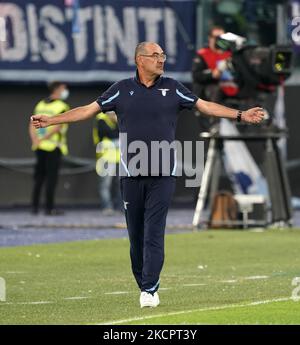 Olimpico Stadium, Rome, Italy - Maurizio Sarri head coach of SS Lazio ...