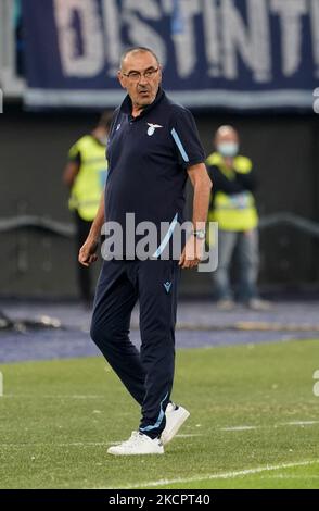 Olimpico Stadium, Rome, Italy - Maurizio Sarri head coach of SS Lazio ...