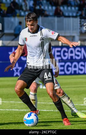 David Strelec of Spezia Calcio during the Serie A match between AS Roma ...