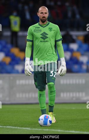 Vanja Milinkovic Savic of SSC Napoli in action during the Uefa ...