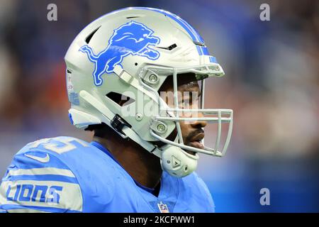 Detroit Lions fullback Jason Cabinda (45) during an NFL wild-card ...