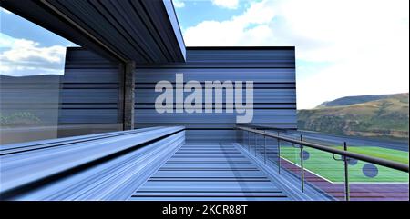 What does the balcony of the future look like. Panoramic hermetic multi ...