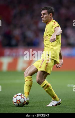 James Milner of Liverpool FC during the UEFA Champions League match ...