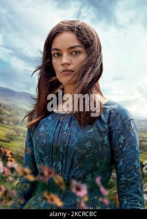 EMMA MACKEY in EMILY (2022), directed by FRANCES O'CONNOR. Credit ...