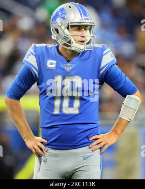 Detroit Lions' Jared Goff plays during an NFL football game against the ...