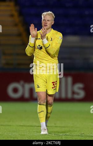 Hartlepool United's Jonathan Mitchell during the Sky Bet League 2 match ...