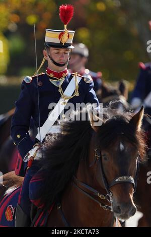 General view of the Swearing Ceremony of the new Royal Guards at the ...