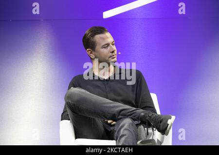 Founder and Dj at Language Sam Feldt ,speaks at Music Notes Stage of ...