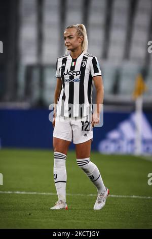 Juventus defender Matilde Lundorf Skovsen (12) looks on during the ...