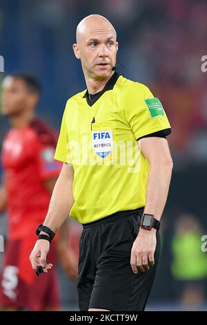 Anthony Taylor looks on during the Uefa Euro 2024 quarter-final ...