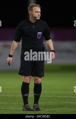 Match Referee Matthew Dicicco during the FA Women's Championship match ...